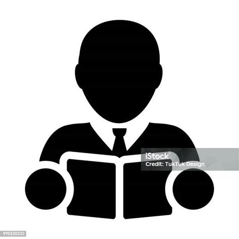 남자 학생 또는 교사 학교 대학 및 대학 교육 문양 그림 기호에 대 한 사람 프로필 아바타 책 아이콘 벡터 개인 지도 교사에 대한 스톡 벡터 아트 및 기타 이미지 Istock