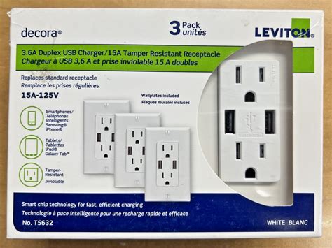 Leviton Usb Duplex Receptacle