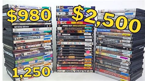 Top 10 Dvds You Wont Believe Are Worth Thousands Youtube