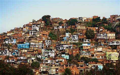 The Man Who Pasted The Favelas Reasons To Get Excited About Street Artist JR Christie S