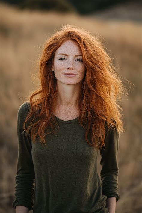 Ginger Girl Red Haired Beauty Red Hair Woman Beautiful Red Hair