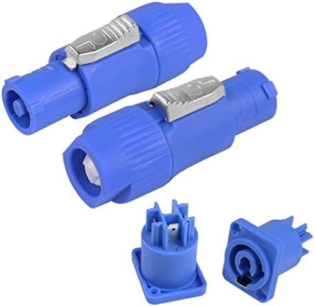 3 Pin Ac Powercon Connectors Yacsejao 2pack 250v 20a