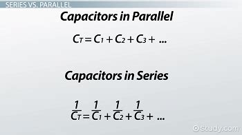 Equivalent Capacitance Overview Formula Examples Lesson Study Com