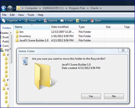 Cannot Uninstall Javafx Scenebuilder 10 With Jdk 8