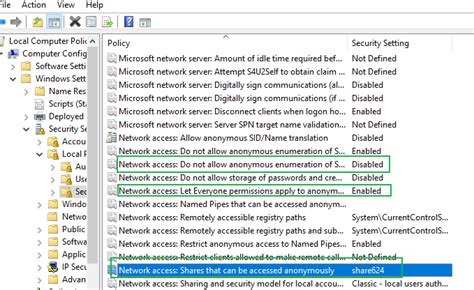 Domain File Share With Anonymous Access Microsoft Qanda