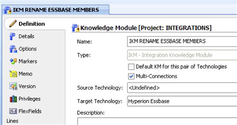More To Life Odi Series Renaming Essbase Members