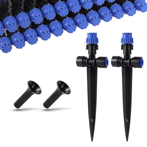 10 Pack Quick Connect Dripper Drip Irrigation Emitters For 1 4 Tubing