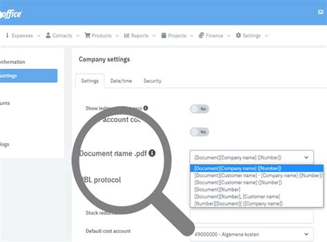 How To Change Document PDF Name Free Online Invoicing Billing Software