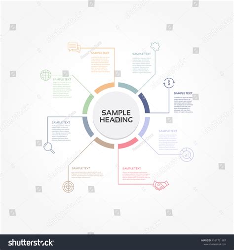 Process Chart Infographic Concept Stock Vector Royalty Free Shutterstock