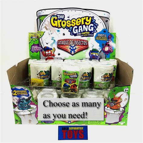 Nuevos Grossery Gang Bug Strike Serie 4 El Ataque De Los Grossery Gang