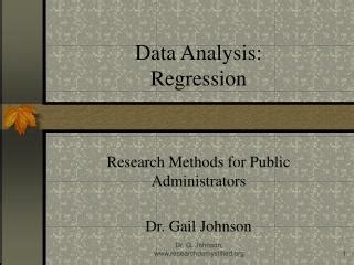 PPT Basic Regression Analysis With Time Series Data PowerPoint Presentation ID