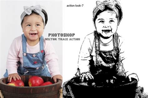 photoshop vector trace action filtergrade