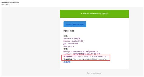 基于 prometheus 打造监控报警后台 4 使用 alertmanager 发送警报 zach ke s notes