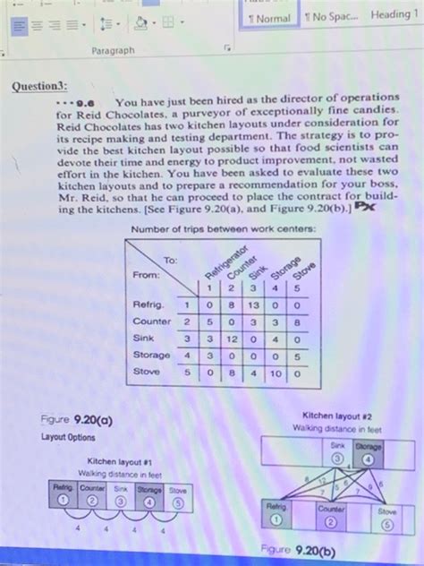 Solved Normal 1 No Spac Heading 1 Paragraph Question3