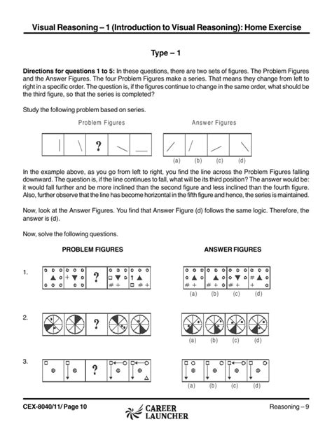 Visual Reasoning 1 2 Pdf Reason
