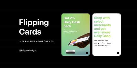 Flipping Cards Interaction Figma Ui Kit Ui4free