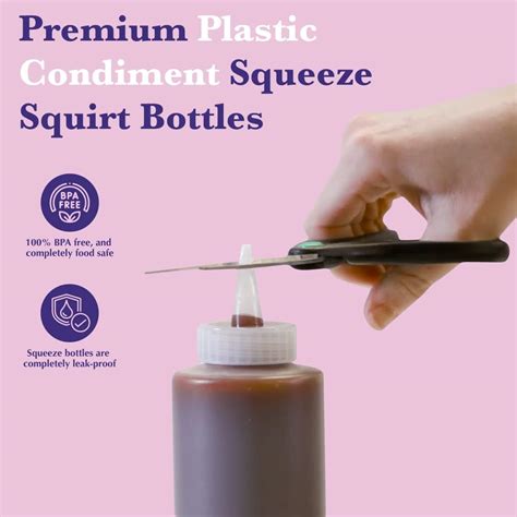 Condiment Squeeze Bottles For Sauces Unique Kitchen Gadgets By Shopily