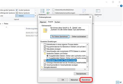Windows 10 Vollständigen Ordner Pfad Im Explorer Anzeigen Lassen