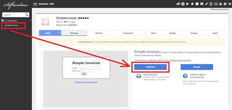 Cara Install Simpleinvoices Melalui Softaculous Apps Installer Indowebsite Knowledgebase
