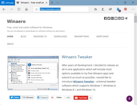 Enable Extensions In Private Mode In Microsoft Edge