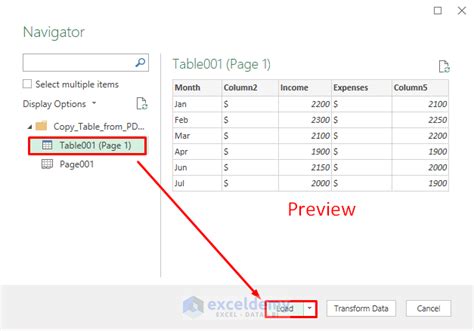 Copy Table From PDF To Excel With Formatting 2 Effective Ways
