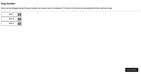 Solid Dnd Directive Examples CodeSandbox