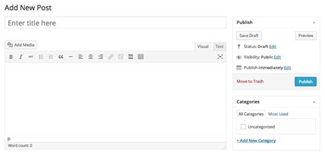 Add A New Blog Post Themefuse
