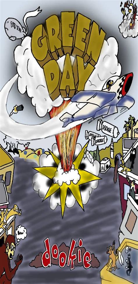Green Day Dookie Album Cover Sketch By Fixxxer18 On Deviantart