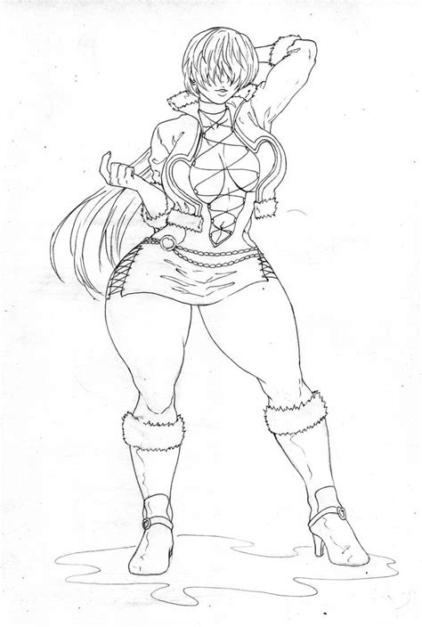 Shermie Kof15 By Julio Leo On Deviantart