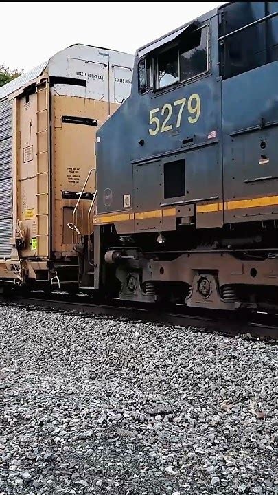 Insane Sd70mac Horn Trains Csx Youtube