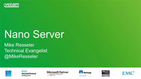 Advantages And Potential Use Cases Of Nano Server