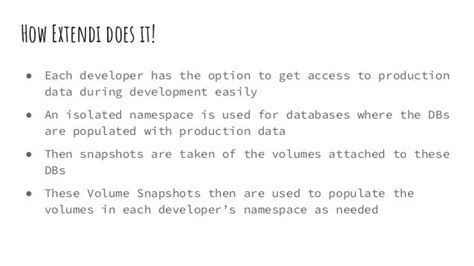 Leveraging Running Stateful Workloads On Kubernetes For The Benefit Of Developers Ppt
