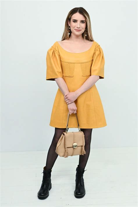 Emma Roberts Chloe Fashion Show At Paris Fashion Week 03022023