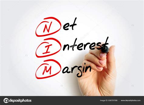 Nim Net Interest Margin Measurement Comparing Net Interest Income Financial Stock Photo By