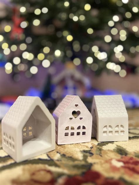 Підсвічник будиночок гіпсовий будиночок — ціна 20 грн у каталозі Статуетки Купити товари для