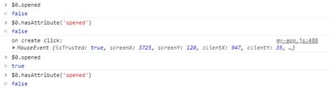 when can we use the reflect and attribute property options · issue
