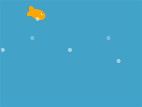 网页背景代码html，卡通鱼儿壁纸必备 17素材网