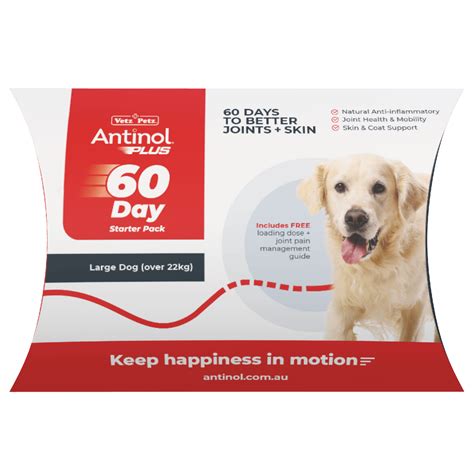 Antinol 60 Day Starter Pack Large Dog Antinol Australia Antinol 60 Day Starter Pack Large Dog Antinol Australia