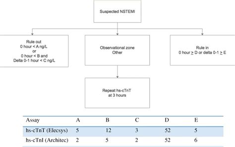The Feasibility Of The 1 H High Sensitivity Cardiac Troponin T