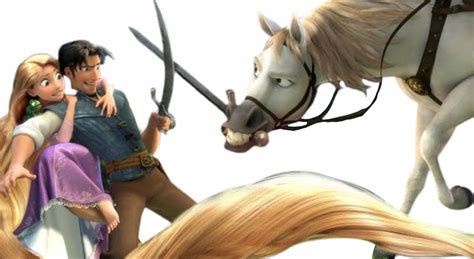 Flynn And Rapunzel Vs Maximus By Dracoawesomeness On Deviantart