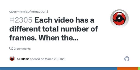 Each Video Has A Different Total Number Of Frames When The Product Of