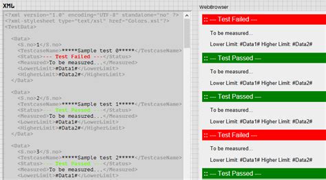 Xml Report Format Colors Page 2 Ni Community