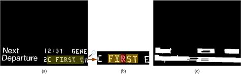 the results of grouping characters into text line a before grouping