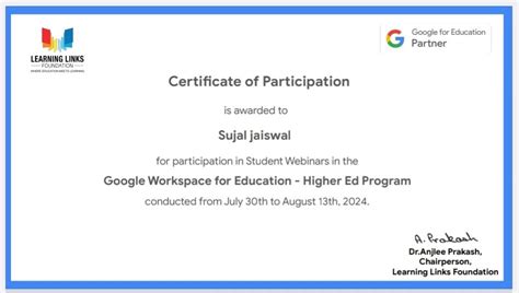 Sujal Jaiswal On Linkedin Happy To Share That I Have Successfully
