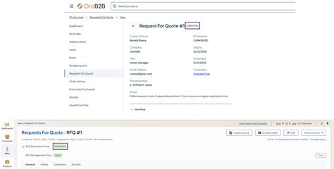 Configure Rfq Submission Flow Workflow In The Back Office Orocommerce