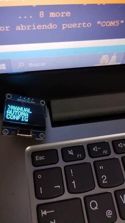 Menú En Pantalla Oled Con Esp 32 Youtube