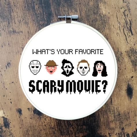 Serial Killer Cross Stitch Etsy