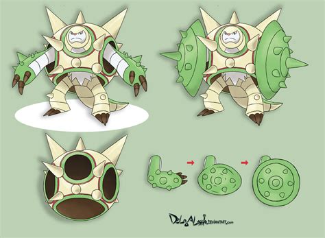 Mega Chesnaught Concept Art By Delgalessio On Deviantart