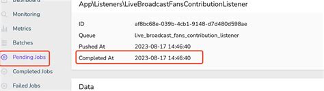 Laravel Horizon Jobs Stuck In Pending · Issue 1280 · Laravelhorizon · Github