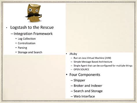 Security Monitoring Log Management Describe Logstashkibanaelastic